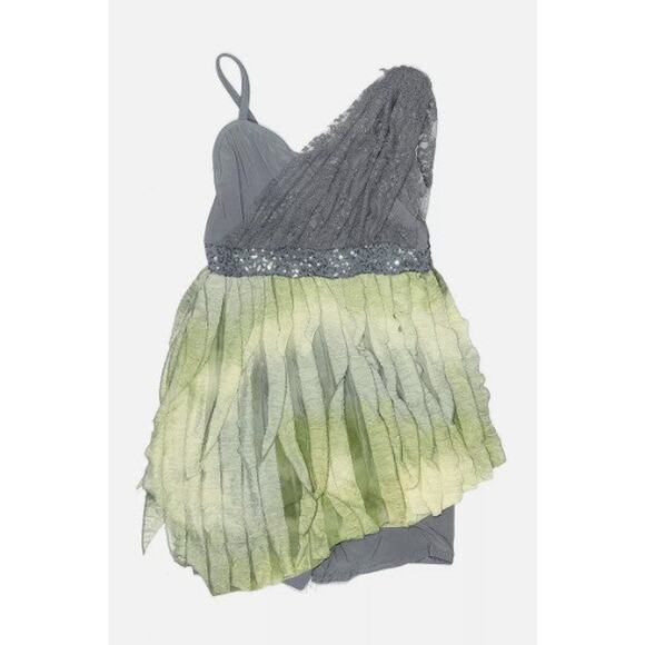 Weissman | Costumes | Dance Costume Small Adult Green Gray Weissman ...